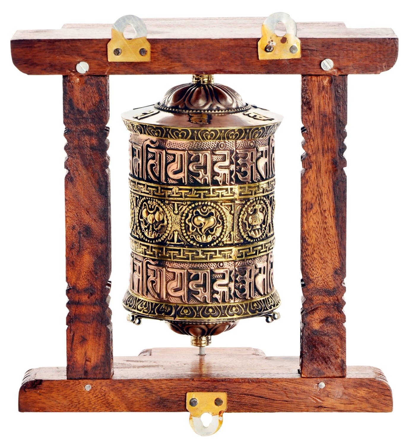 Wandgebetsmühle 20 cm Tashi Tagey